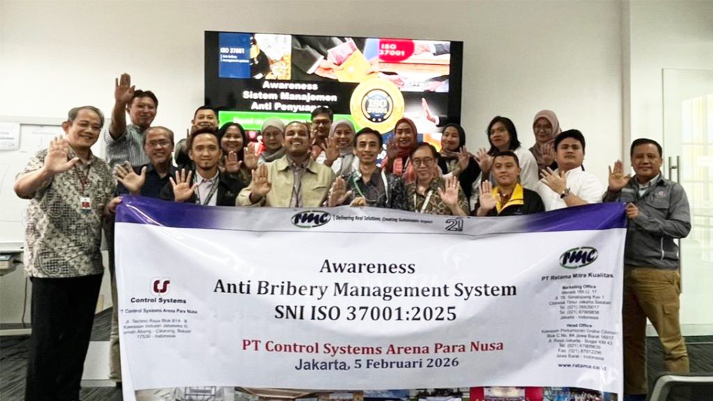 Training Awareness Sistem Manajemen Anti Penyuapan (SMAP) SNI ISO 37001 ...